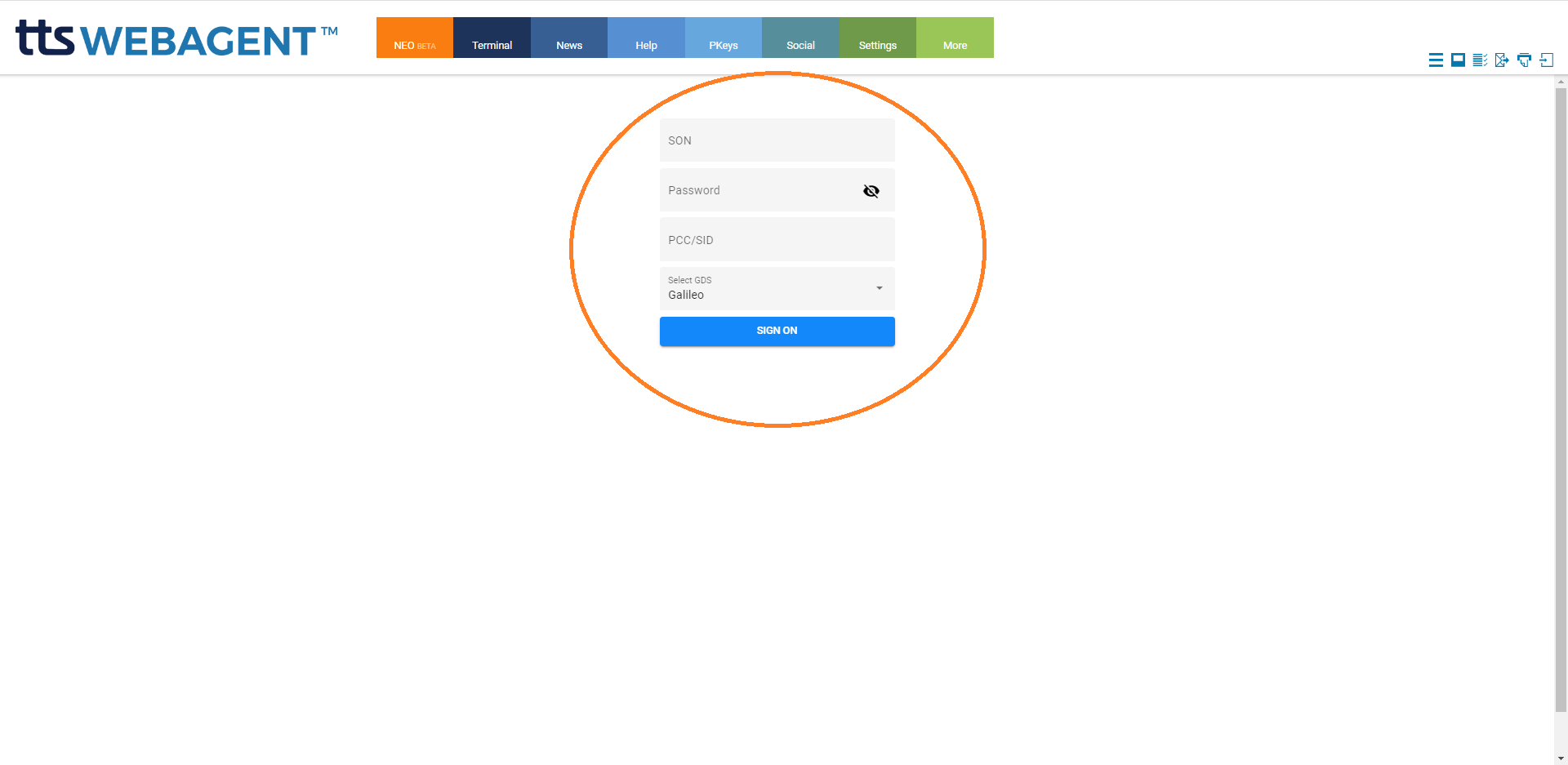 Login – TTS Support
