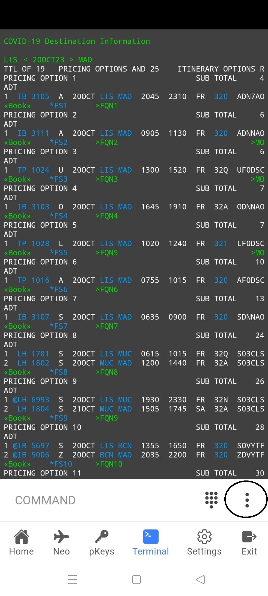 Terminal | History – TTS Support