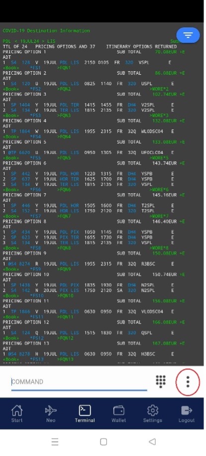 Terminal | History – TTS Support