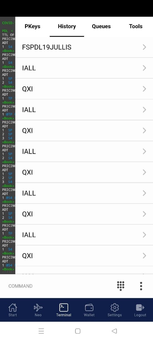 Terminal | History – TTS Support