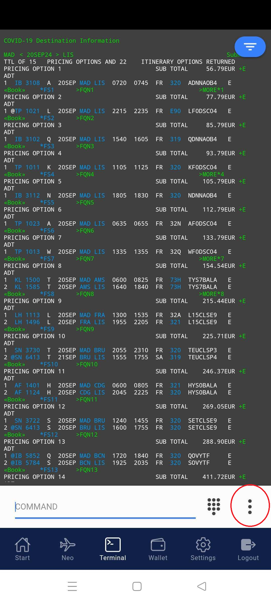 Terminal | Queues – TTS Support