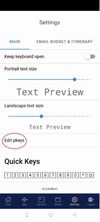 PKeys Management – TTS Support