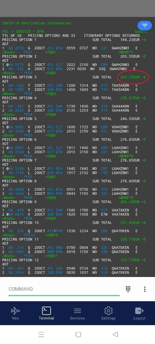 Branded Fares – TTS Support