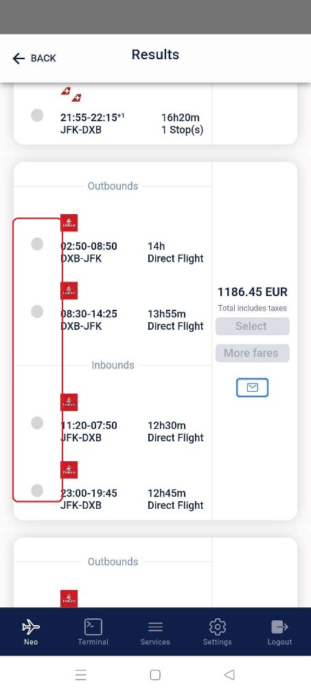 Branded Fares – TTS Support