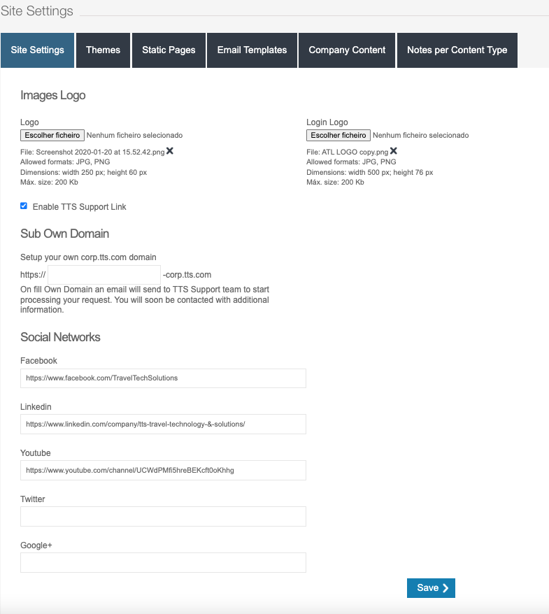 Personalize your TTS Corporate with Advanced Agency Branding – TTS Support