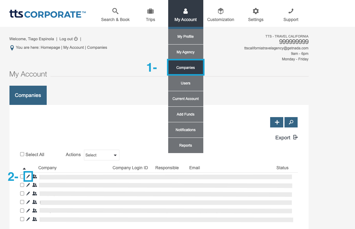 Split Ticketing on TTS Corporate – TTS Support